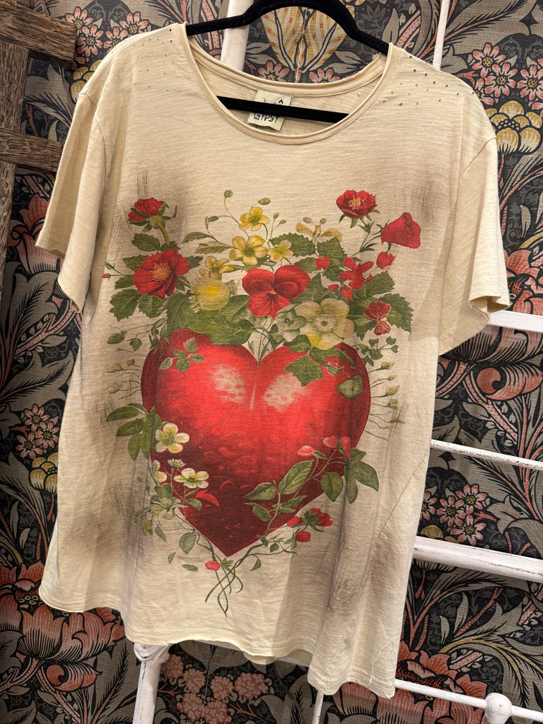 Moon Dance Tee, Full of Heart by Jaded Gypsy – Poetry Tea Dollhouse
