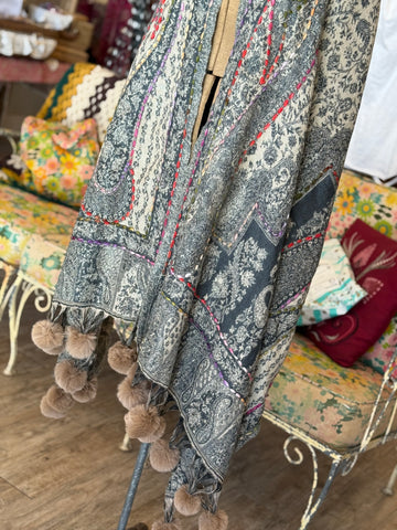 Wanderlust Whimsy Cape - Dusty Blue – Poetry Tea Dollhouse