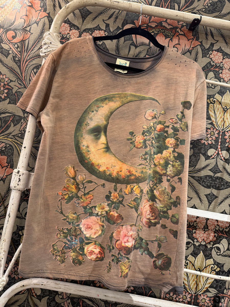 Moon Dance Tee, Moonscape by Jaded Gypsy – Poetry Tea Dollhouse