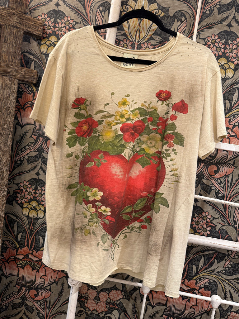 Moon Dance Tee, Full of Heart by Jaded Gypsy – Poetry Tea Dollhouse
